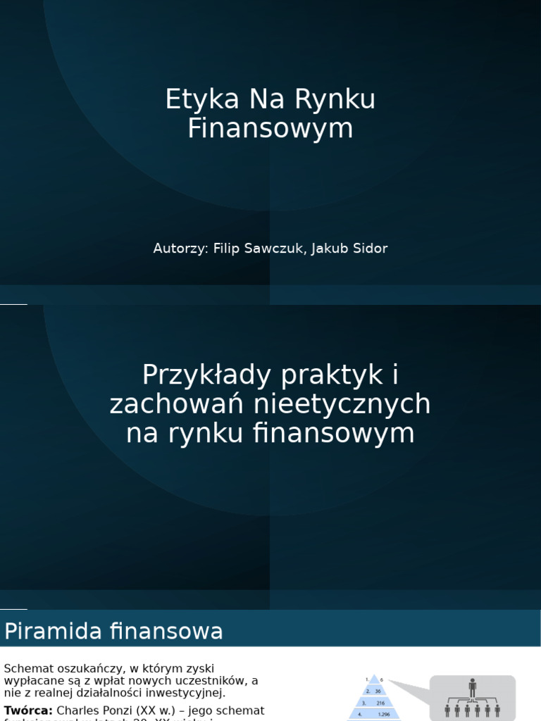 Prezentacja Na Biznes | PDF