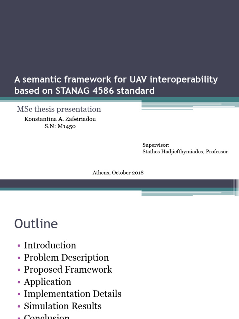 UAV Interoperability via STANAG 4586 Framework | PDF | Interoperability ...