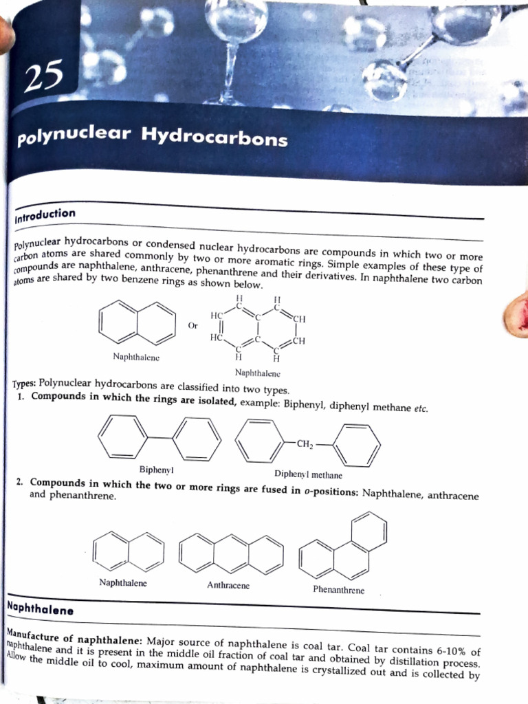 Polynuclear Hydrocarbons | PDF | Chemical Reactions | Chlorine