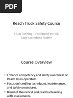 Forklift Obstacle Course Layout Guide | PDF
