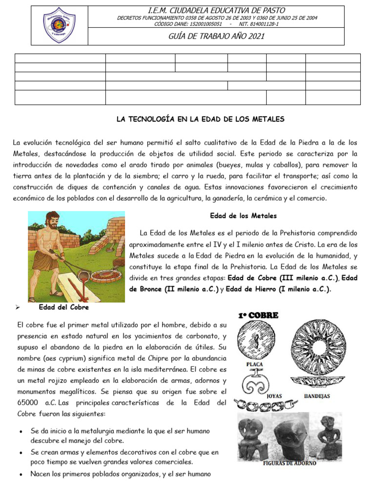 Grado 3-2JT - John Sebastian Salas - Informatica-Yuli Marcela Mesa-Septiembre-2021 | PDF | Cobre ...