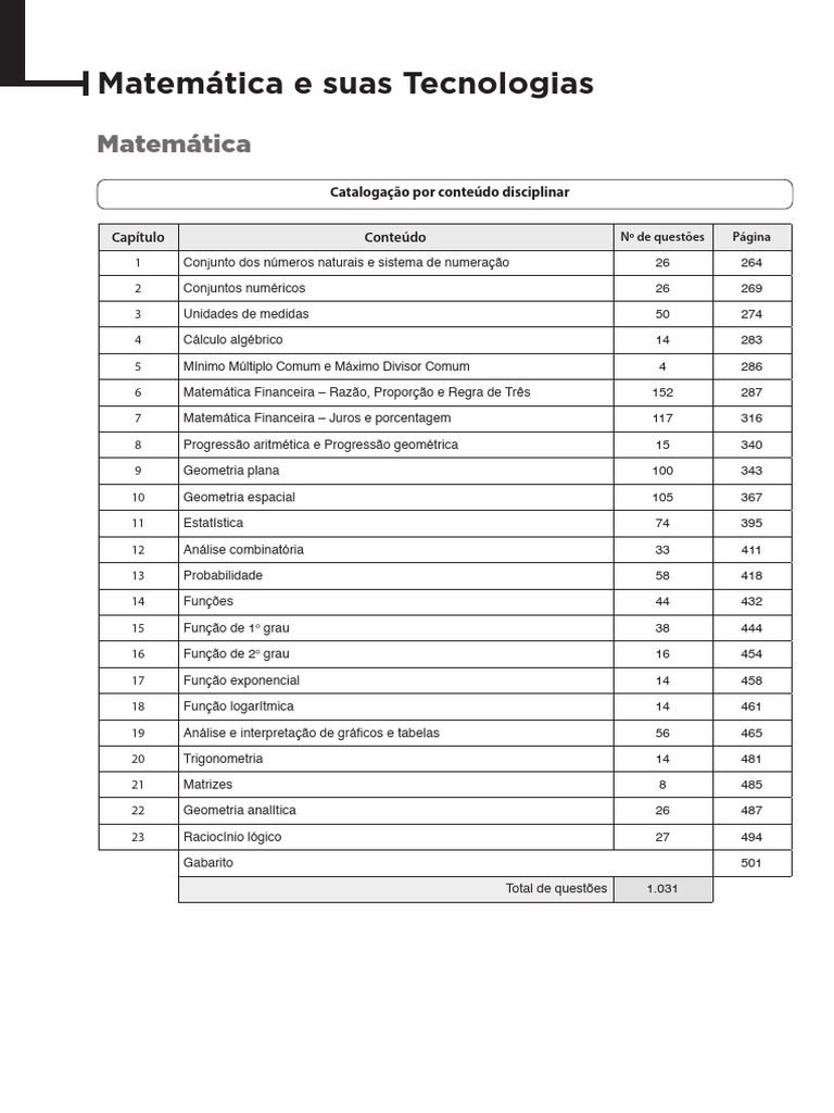 ENEM Matematica | PDF | Planetas | Matemática