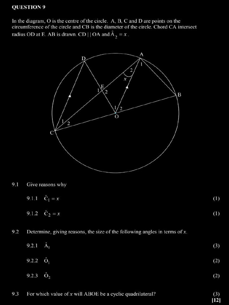 Online Class Euclidean Geometry Grade 11-12 | PDF