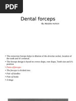 Types of Dental Extraction Forceps | PDF | Tooth | Beak