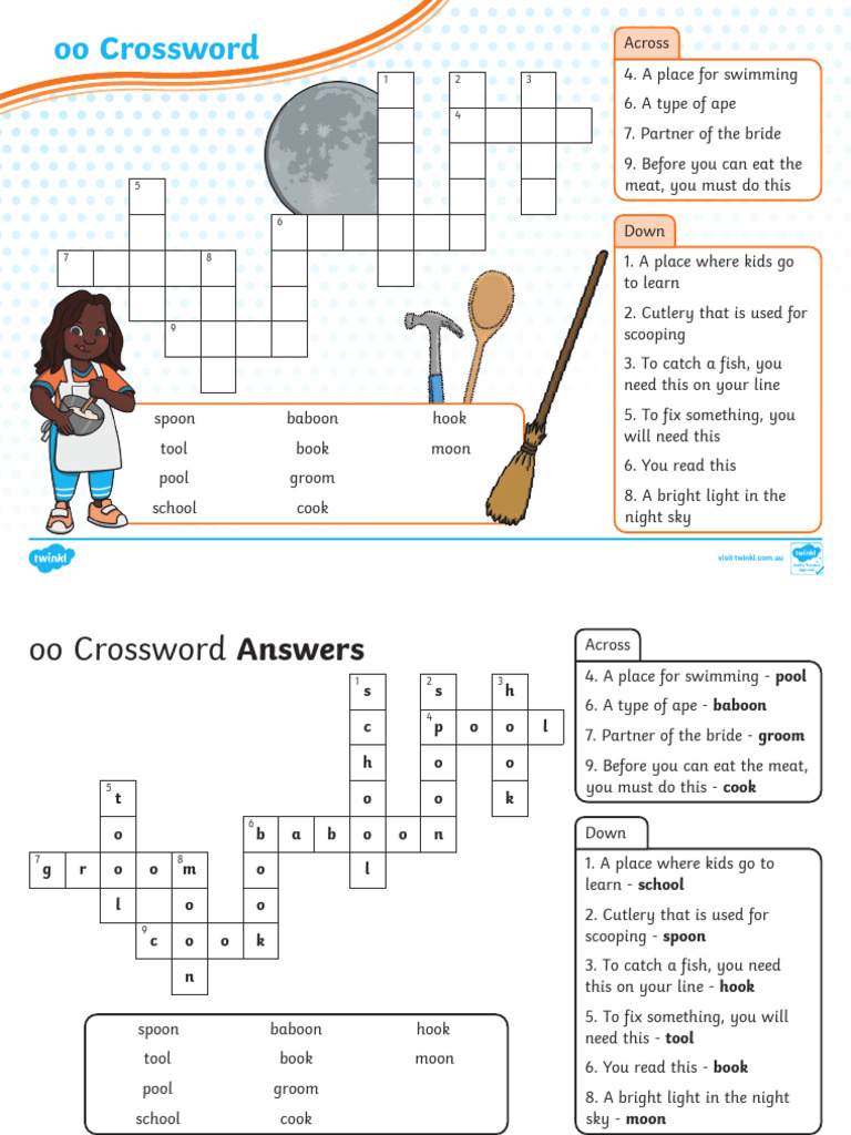 Au L 1689135552 Oo Crossword - Ver - 1 | PDF