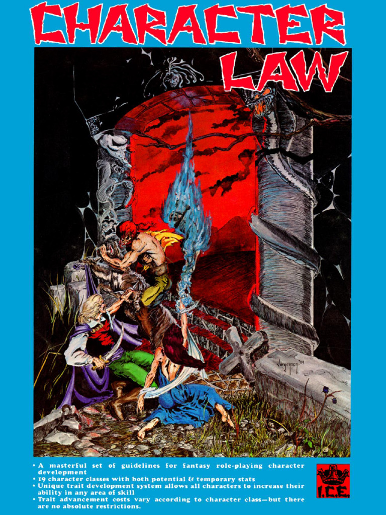 ICE 1700 - Rolemaster 1E Character Law | PDF