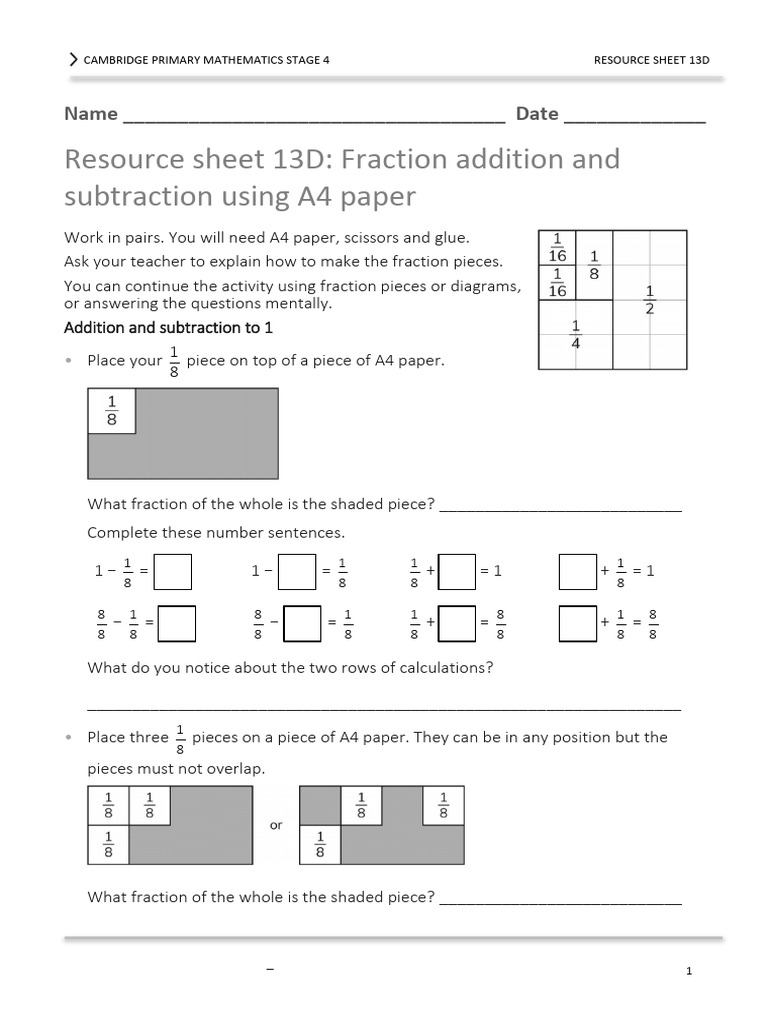 Prim Maths 4 2ed TR Resource 13d | PDF | Numbers | Arithmetic