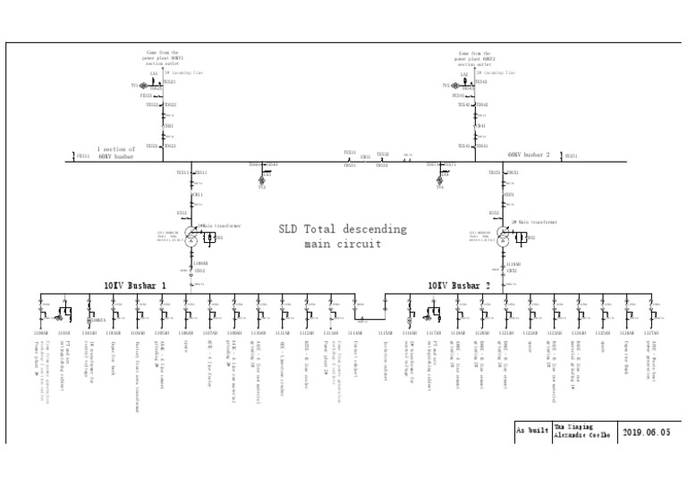 Unifilar CIF Cement Plant | PDF | Energy Technology | Electrical Equipment