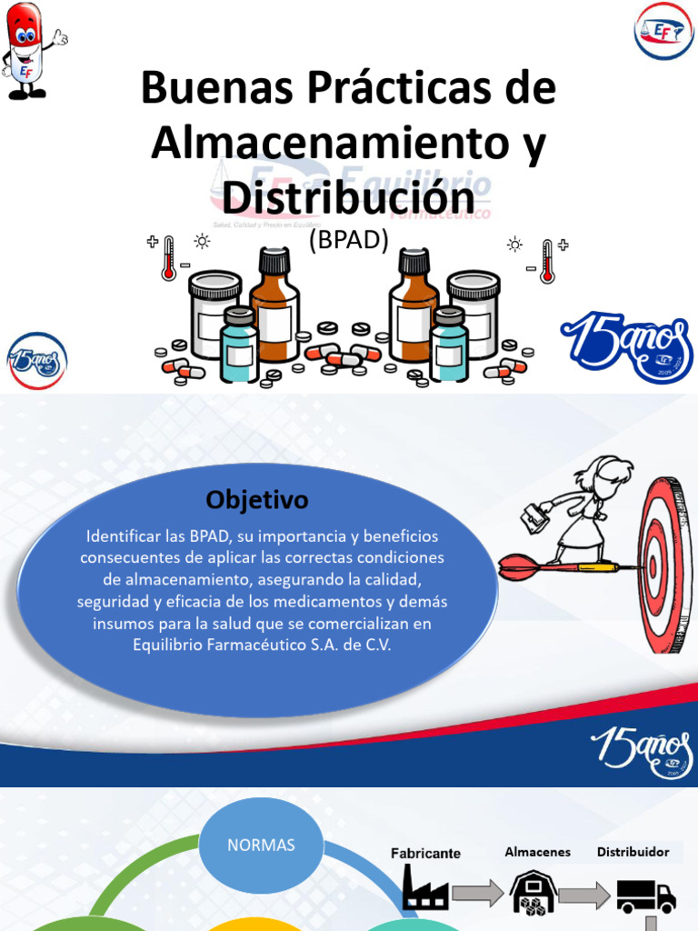 Buenas Prácticas de Almacenamiento y Distribución 2024 | PDF | Medicamentos con receta | Farmacia