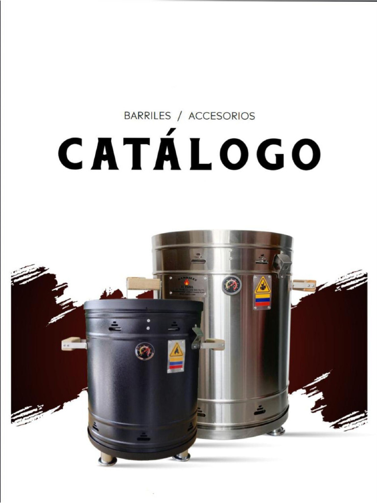 PDF Catálogo Barriles Que Asador | PDF