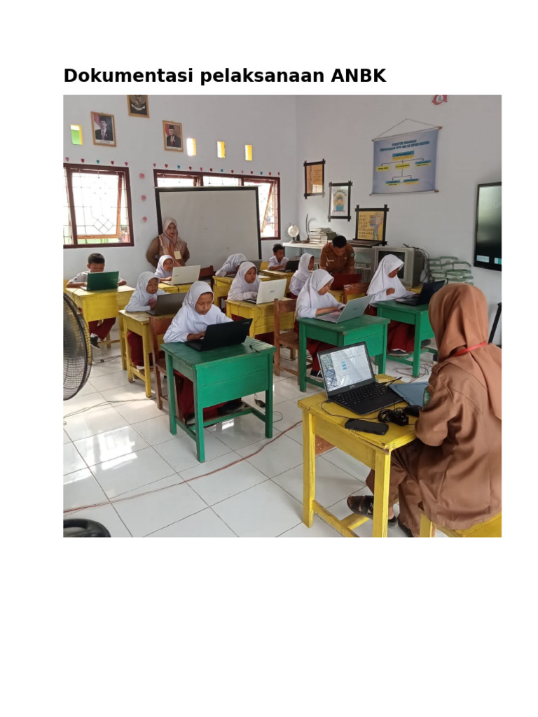 Dokumentasi Pelaksanaan ANBK | PDF