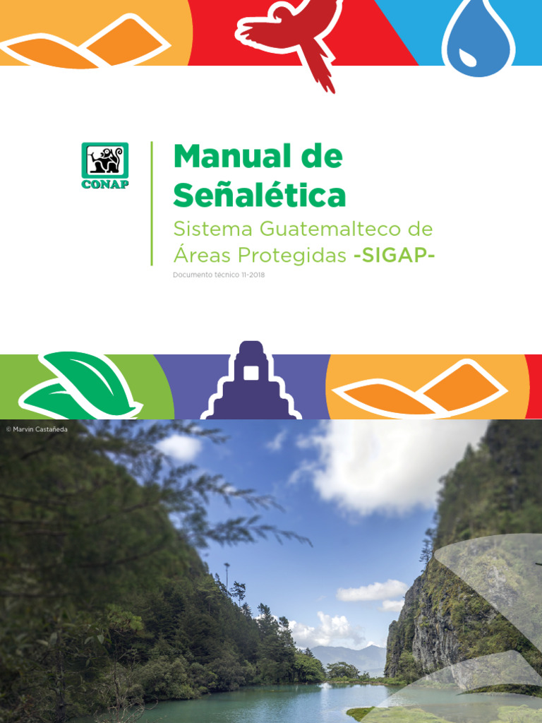 Manual de Señalética SIGAP Guatemala | PDF | Diseño | Guatemala