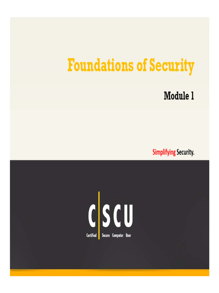 Total Course Cscu | PDF | Malware | Security