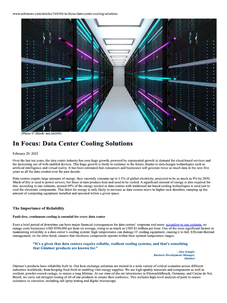 artigo datacenters | PDF