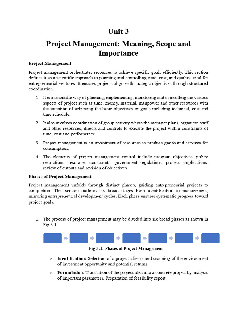 Unit 3 & 4 PME KHU 802 | PDF | Project Management | Forecasting