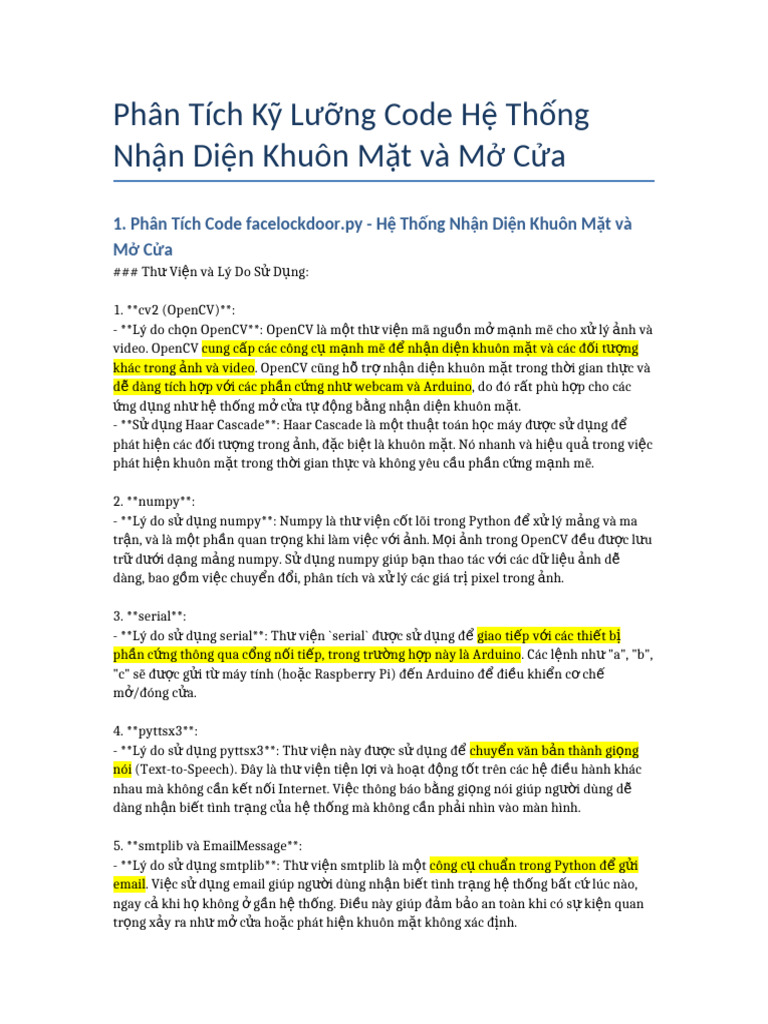 Phan Tich Ky Luong Code Full | PDF
