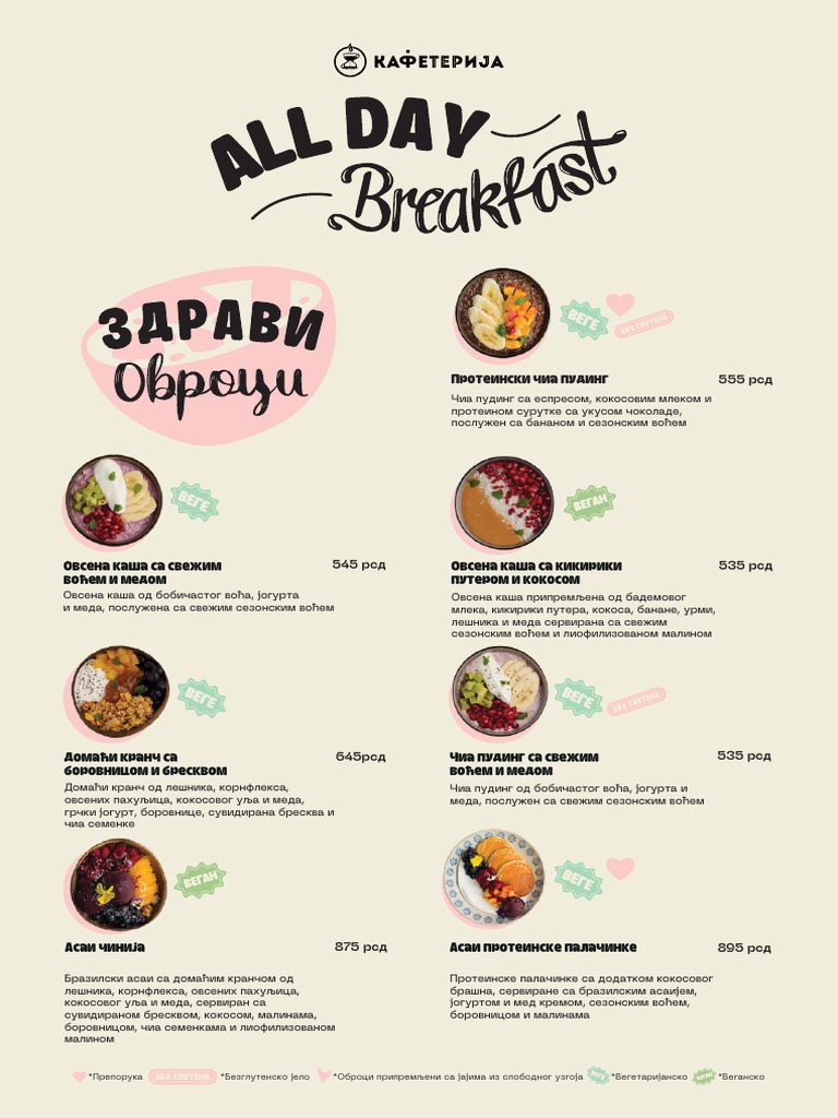 Meni Hrana Preview SRB | PDF