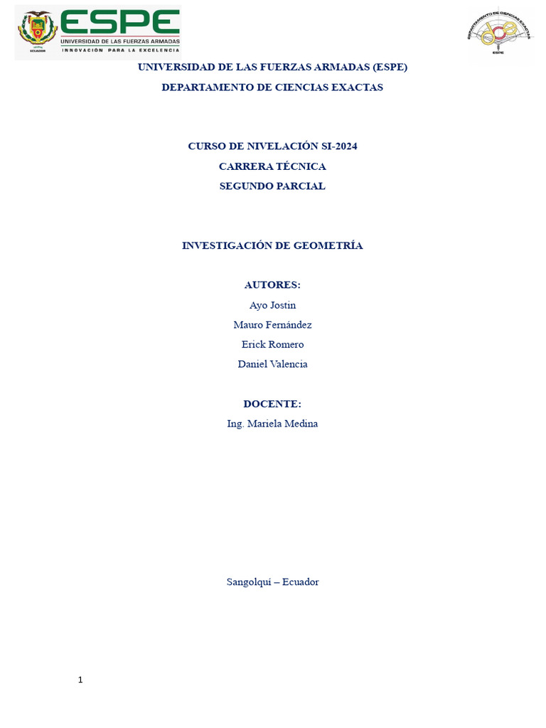 Proyecto Geo | PDF | Elipse | Geometría