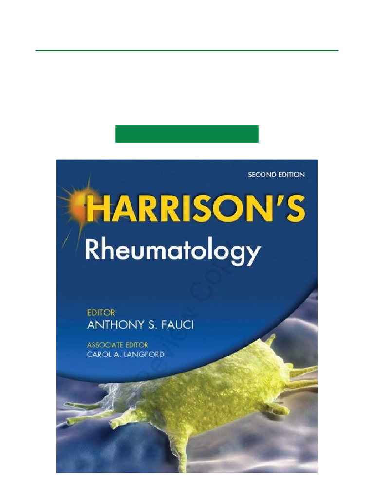 Harrison's Rheumatology, 2nd Edition Scribd Download | PDF | Antibody ...