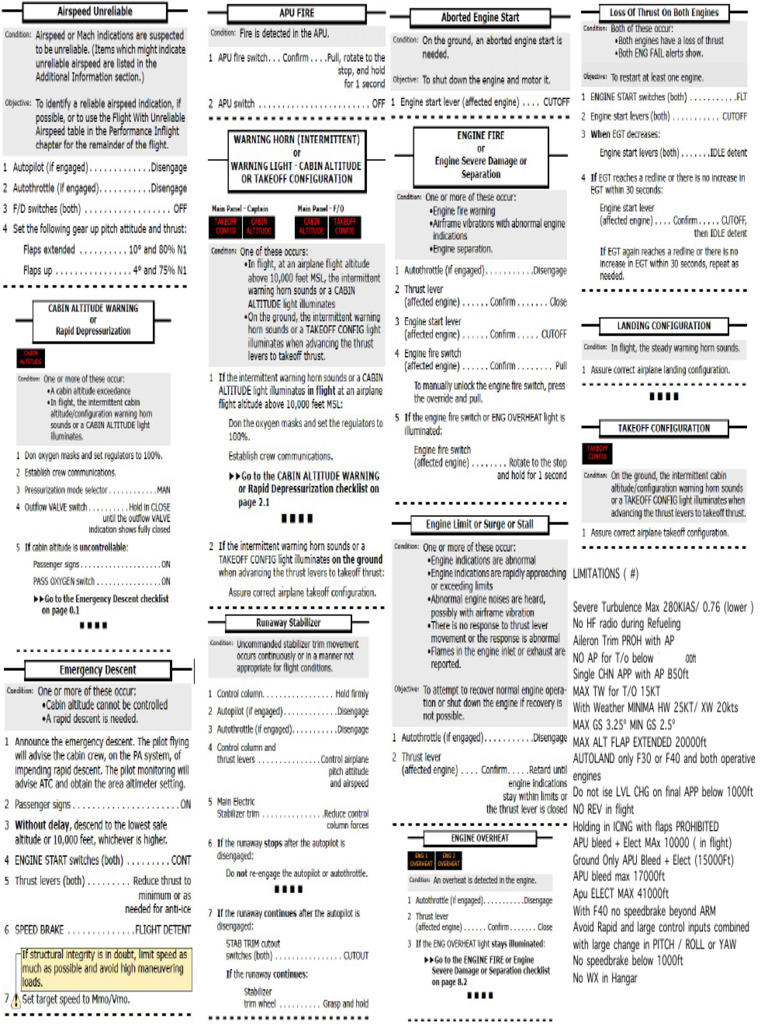 Memo Limitaciones B737 MAX 1.0 3 | PDF
