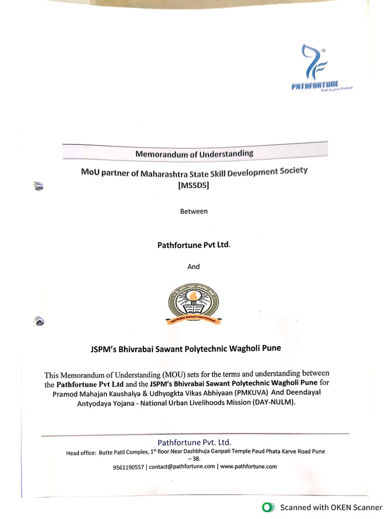 JSPM Wagholi Polytechnic | PDF