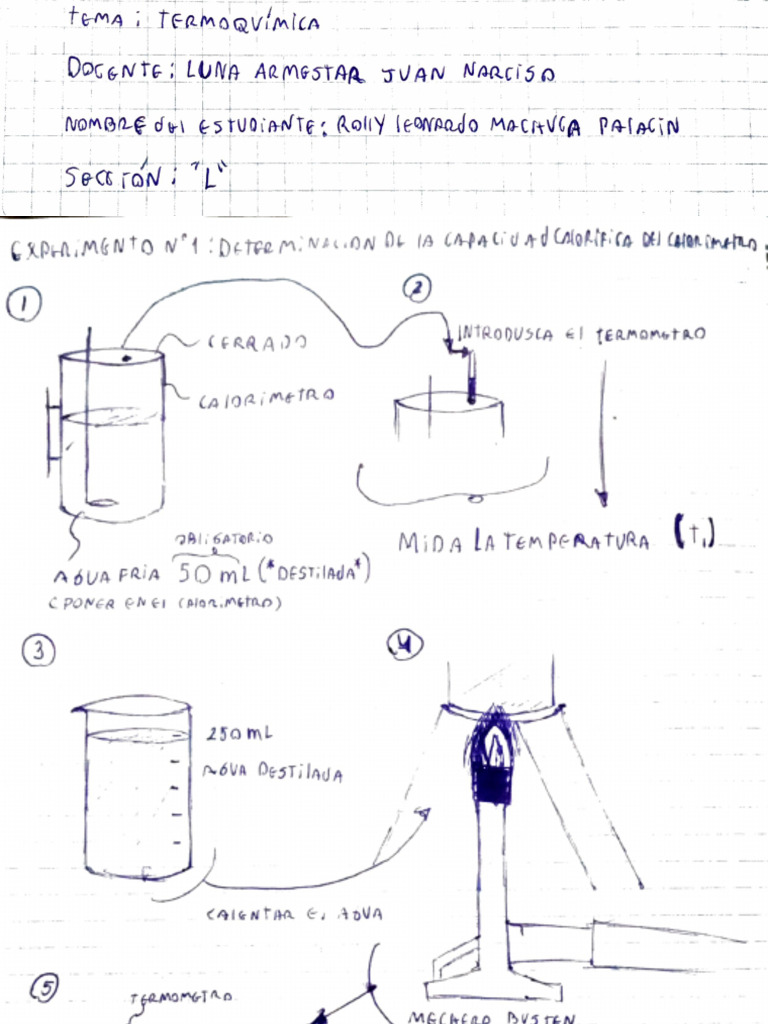 esquema lab química 4 | PDF