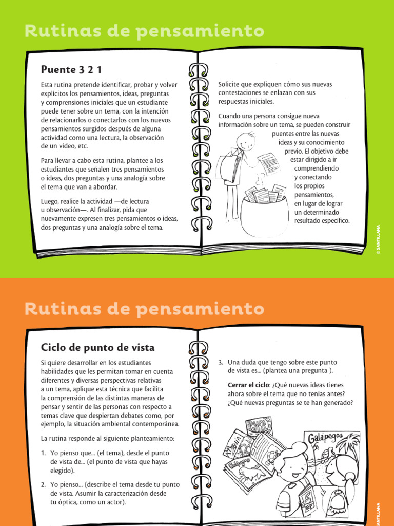 Rutinas de Pensamiento | PDF | Pensamiento | Analogía