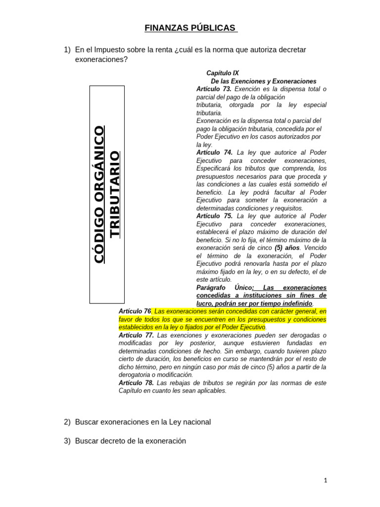 Finanzas Publicas | PDF | Gobierno