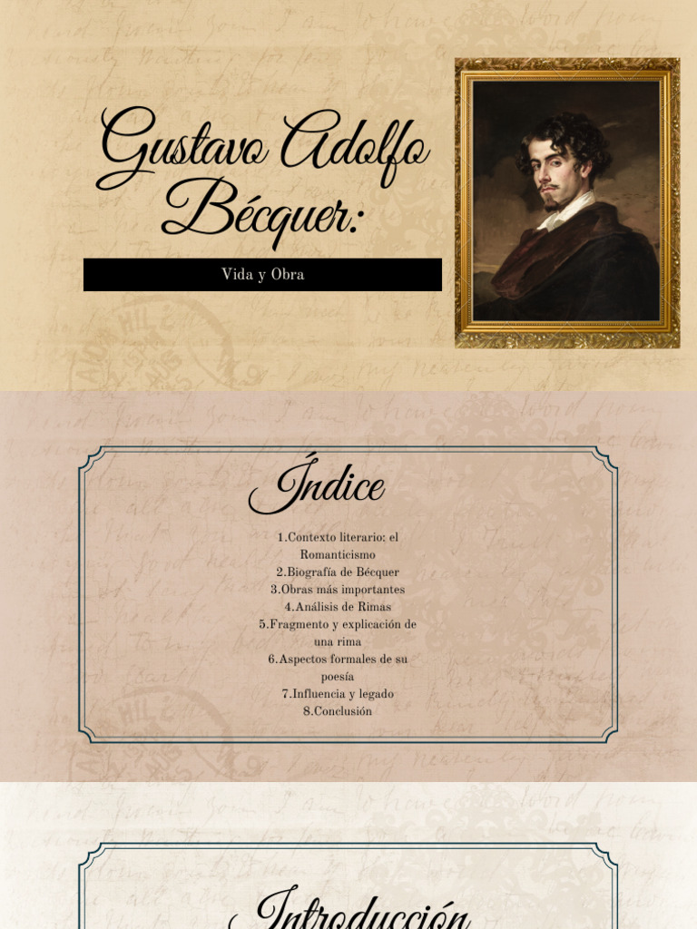 Gustavo Adolfo Bécquer | PDF | Poesía | Romanticismo