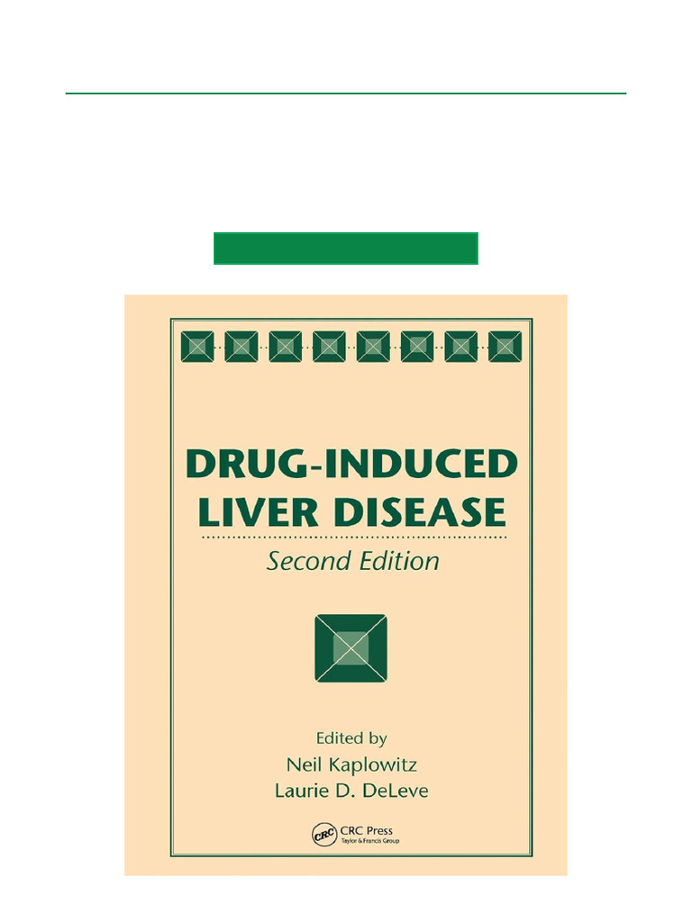 Drug Induced Liver Disease, 2nd Edition Research PDF Download | PDF | Alanine Transaminase ...