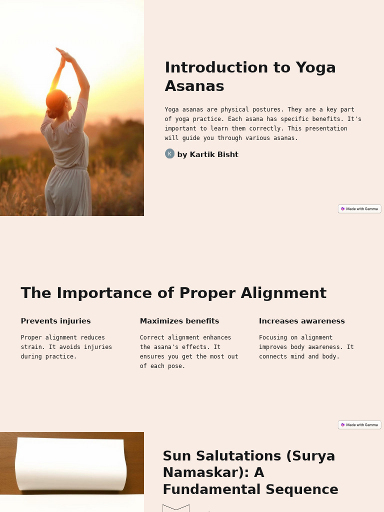 Introduction To Yoga Asanas | PDF
