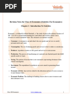 Class 11 Economics Statistics Notes | PDF