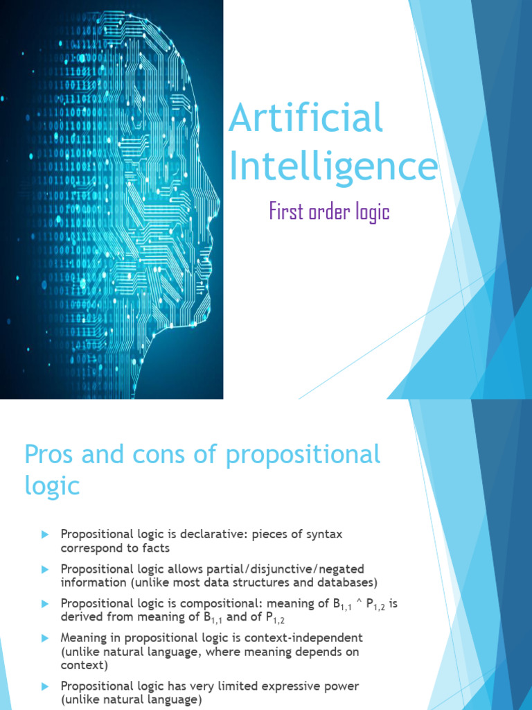 Lecture 8 FOL 22042025 082053am | PDF | Logic | First Order Logic