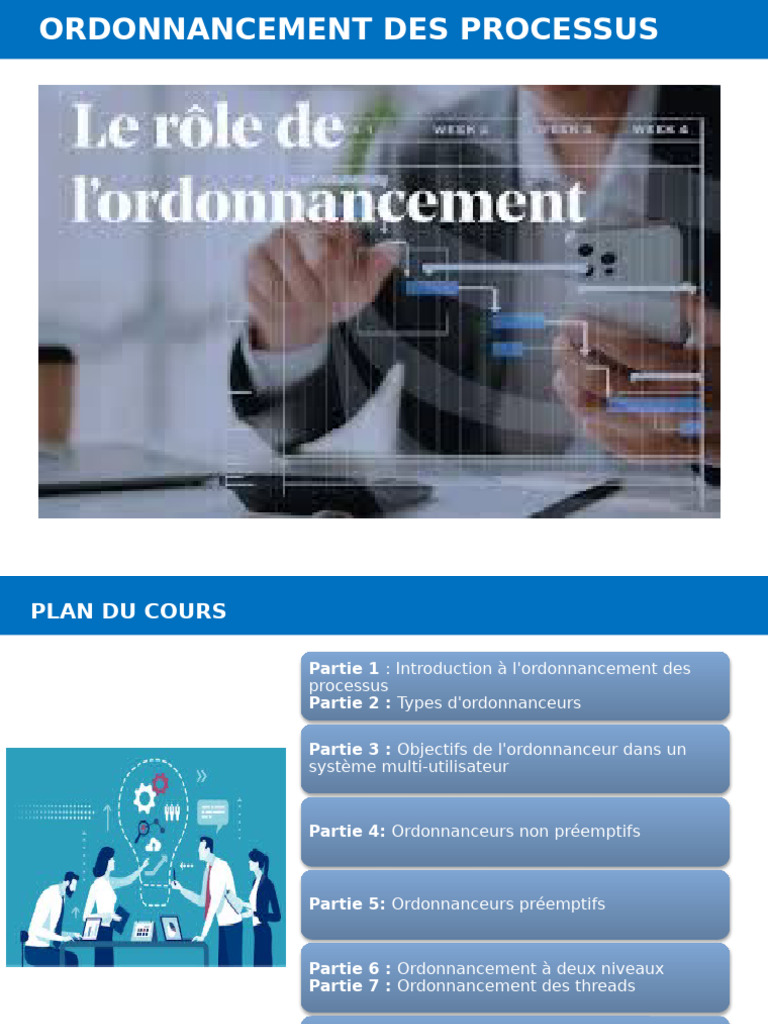 Ordonnancement Proc | PDF | Thread (informatique) | Ordonnancement dans ...