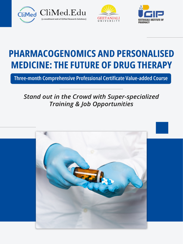 Pharmacogenomics 1 | PDF