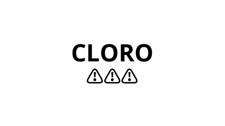 Cloro Pdf Pdf