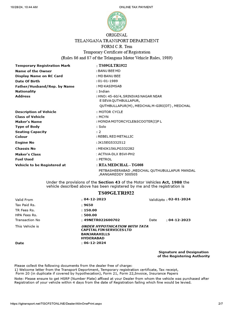 MUZAFFAR BHAI | PDF | Vehicles | Transport