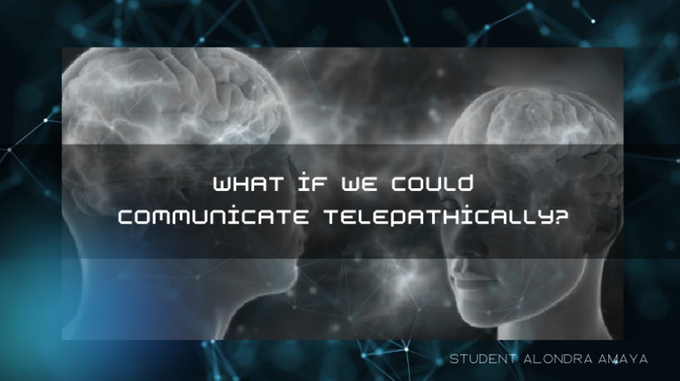 Telepathy slide | PDF