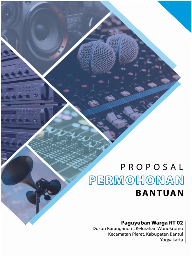 Proposal Permohonan Bantuan | PDF