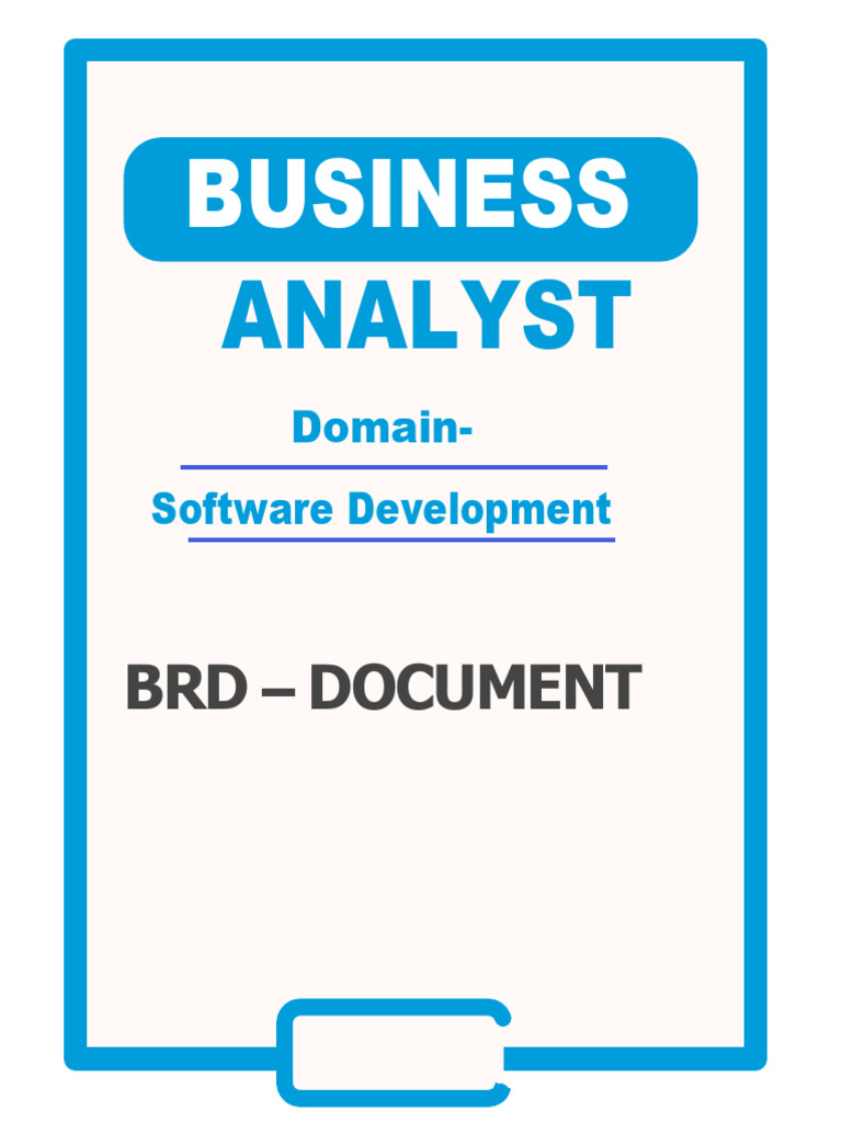BRD Samples - Elevating Business Analysis Standards | PDF | Computing ...