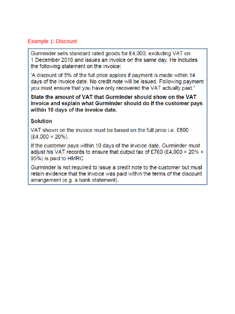 VAT Basic question & answers | PDF