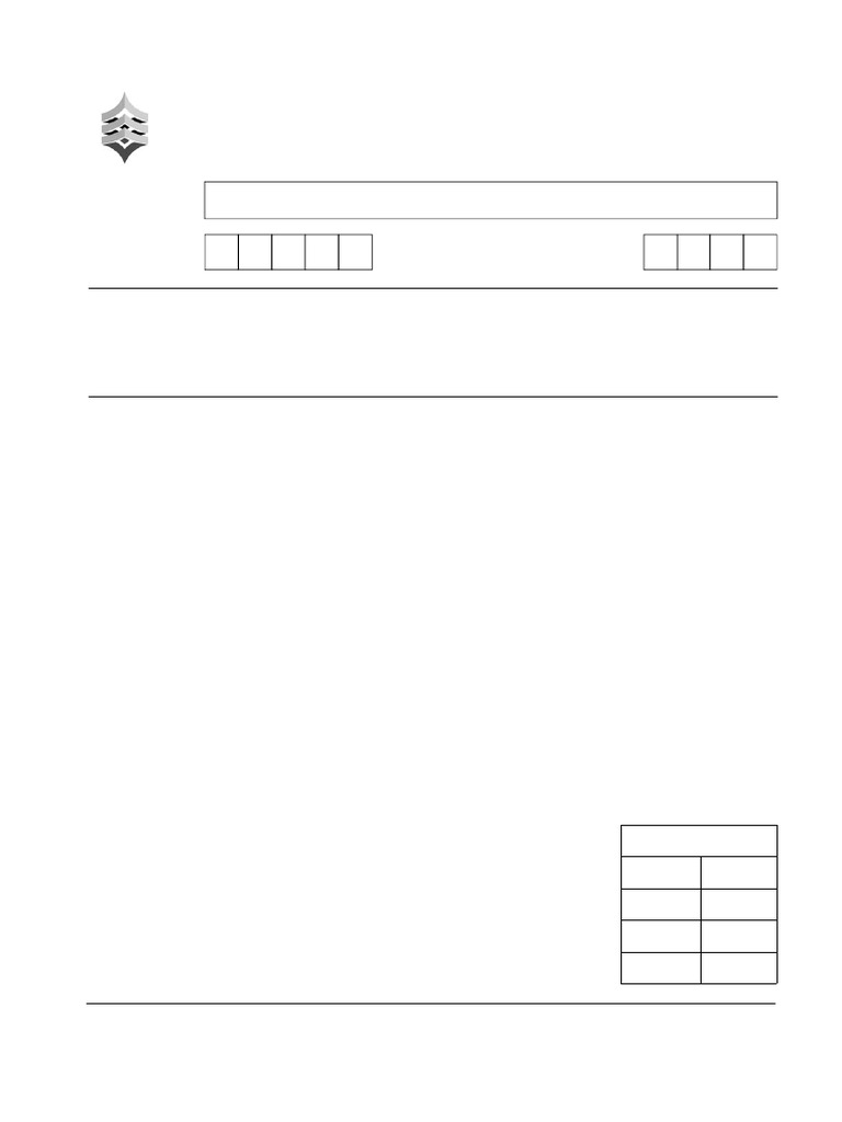 2019 BGCSE Computer Studies Paper 1 220910112046 | PDF | Spreadsheet