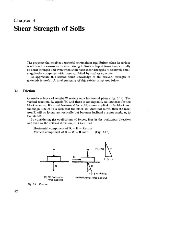 Basics of Soil Shear Strengthh | PDF