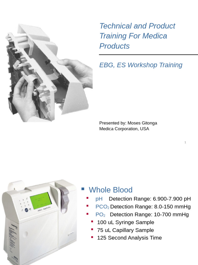 ES and EBG Presentation | PDF | Bicarbonate | Blood