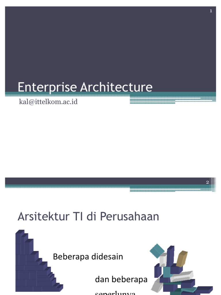 Enterprise Architecture | PDF