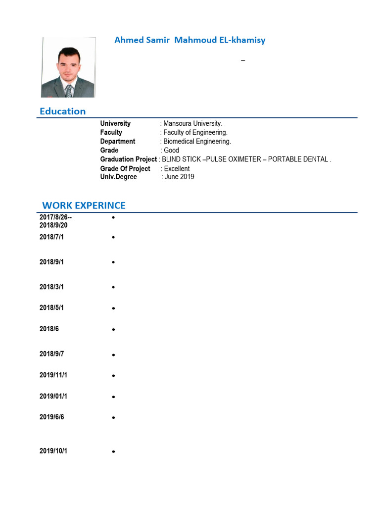 Ahmed Samir Mahmoud EL | PDF | Medical Specialties | Health Care