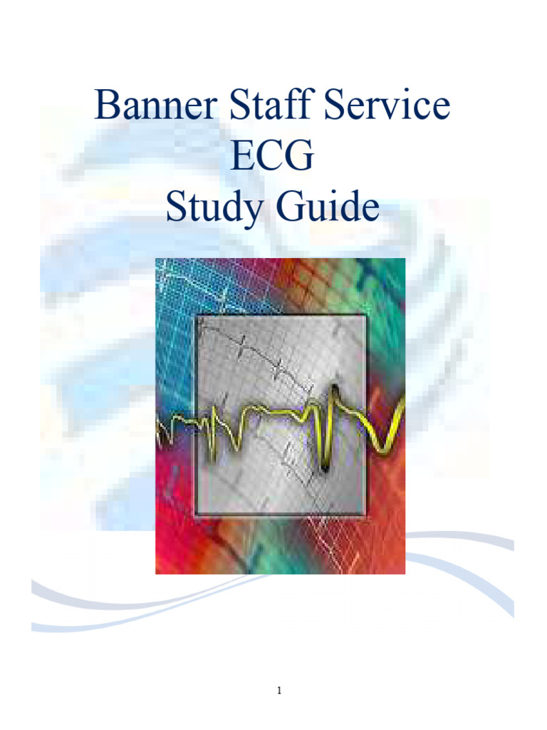 ECG Study Guide and Practice Test | PDF | Electrocardiography ...