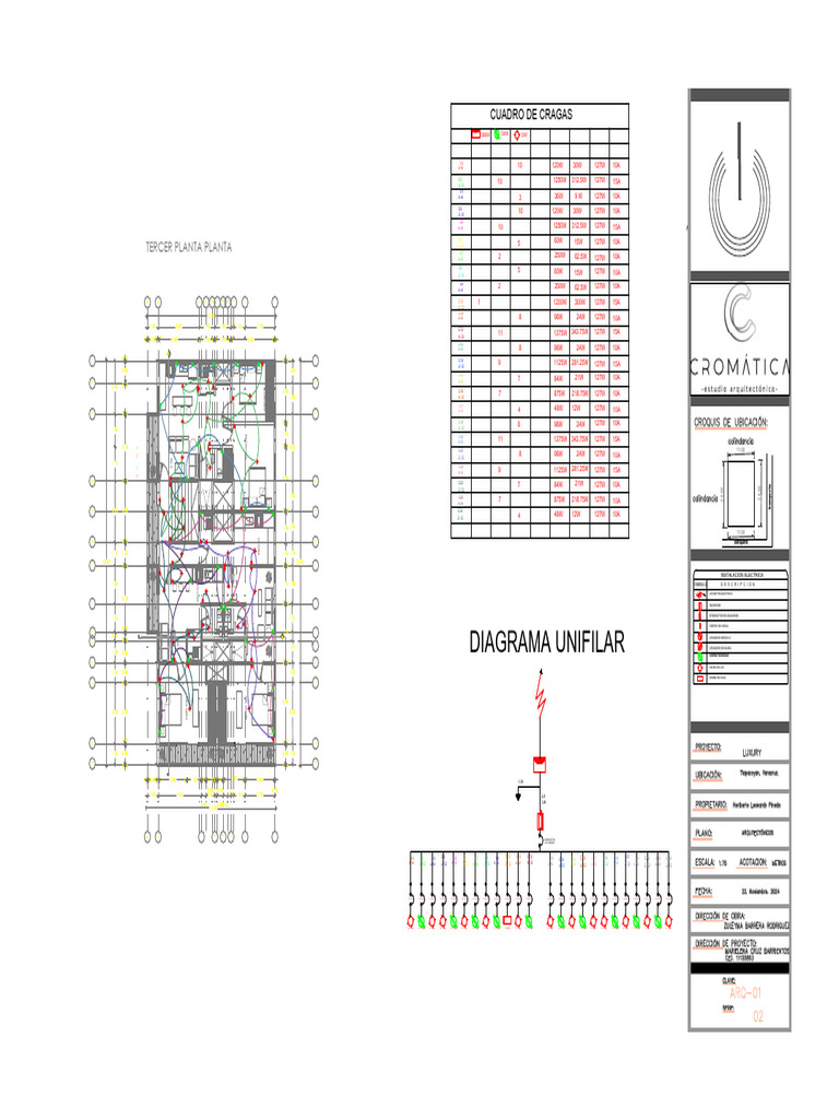 PLANO ELECTRICO FINAL 2-Modelo | PDF