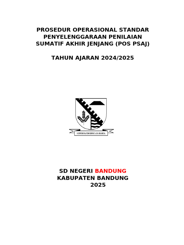 Pos Psaj 2025 | PDF