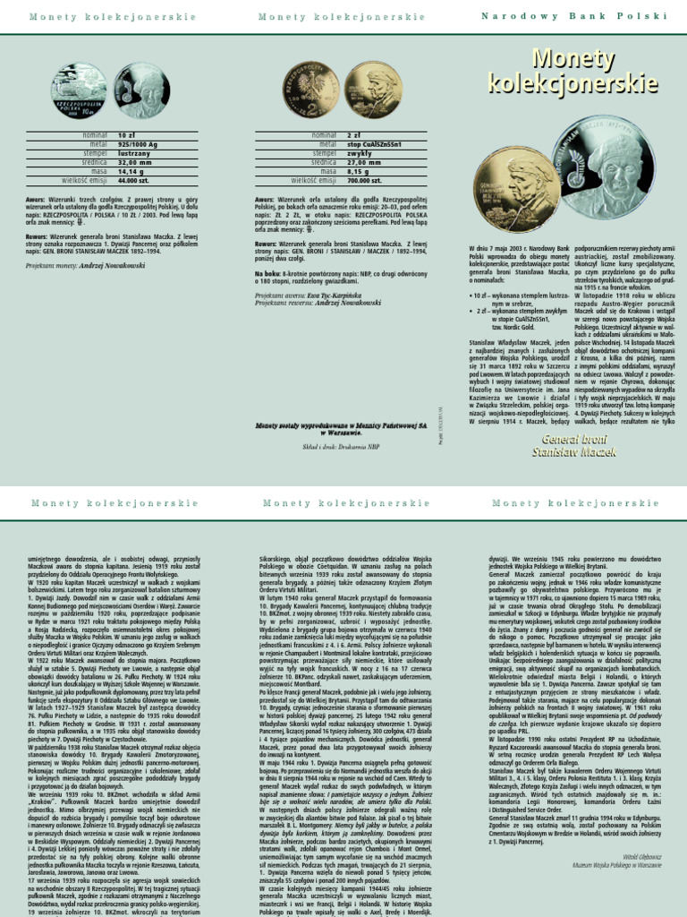 2003 06 General Brygady Stanislaw Maczek | PDF